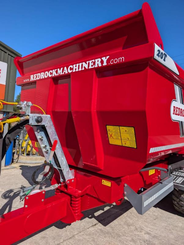 New REDROCK 20 ton half pipe dump trailer for Sale - S Cheers Agri ...