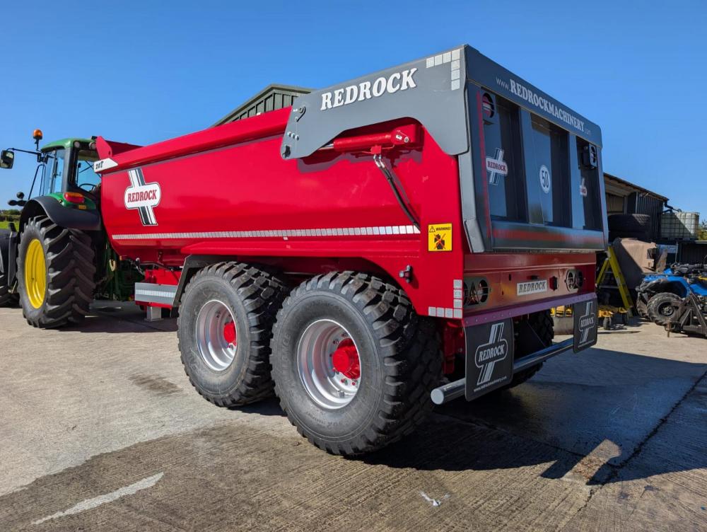 New REDROCK 20 ton half pipe dump trailer for Sale - S Cheers Agri Engineering