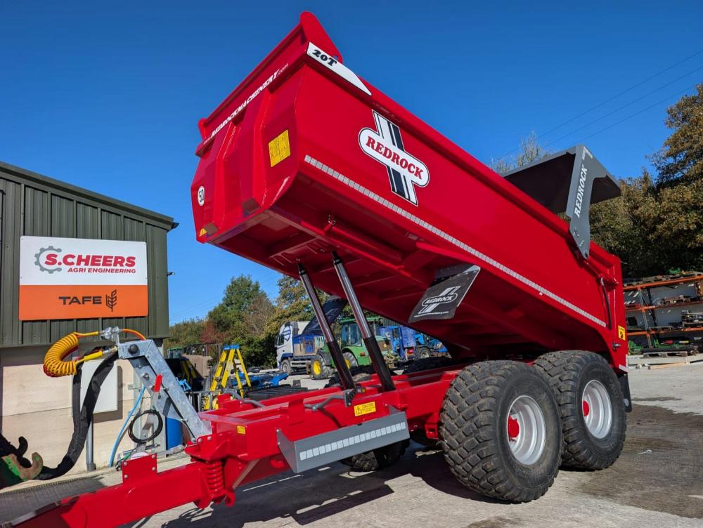 New REDROCK 20 ton half pipe dump trailer for Sale - S Cheers Agri ...